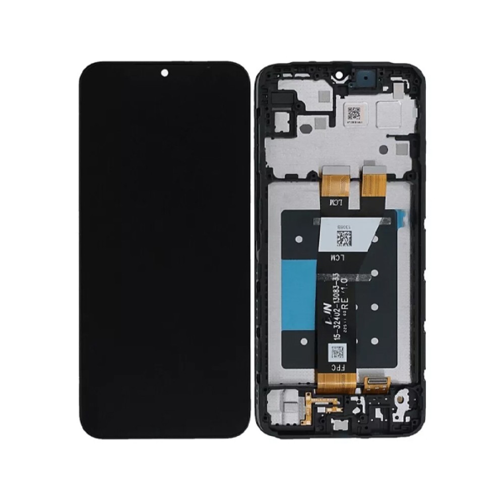 Replacement Prime Original LCD With Frame For Samsung A14 5G A146B Black