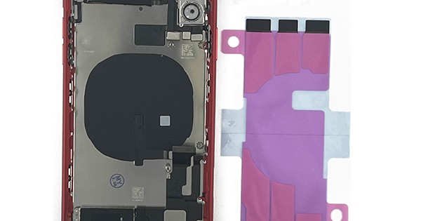 S+ OEM| For iPhone 11 | Back Housing Assembly with CE Mark| Red